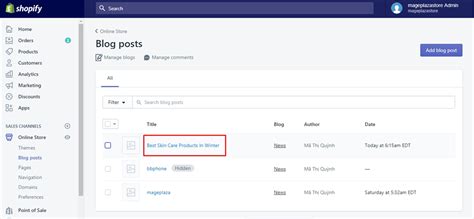 How To Edit A Blog Post On Shopify A Step By Step Guide