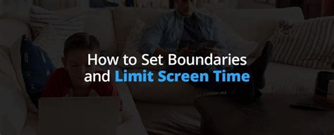 How To Set Boundaries And Limit Screen Time MV Psych
