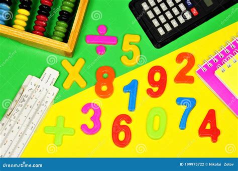 Learning To Count Mathematical Calculations At School In The Classroom