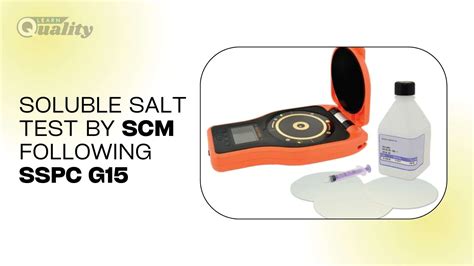 What Is Salt Testing How To Use Salt Contamination Meter Sspc G15