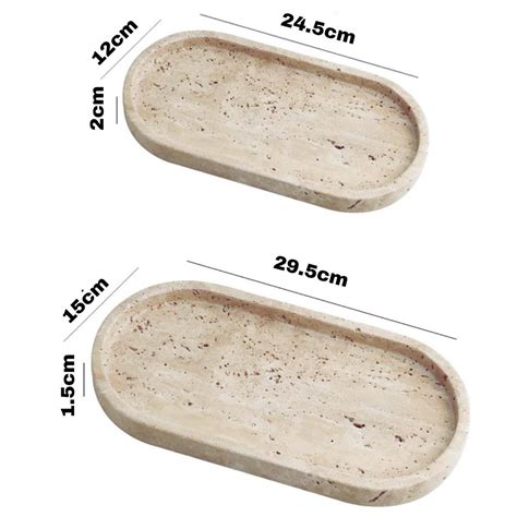 Luxe Ledge Stone Vanity Tray Etsy