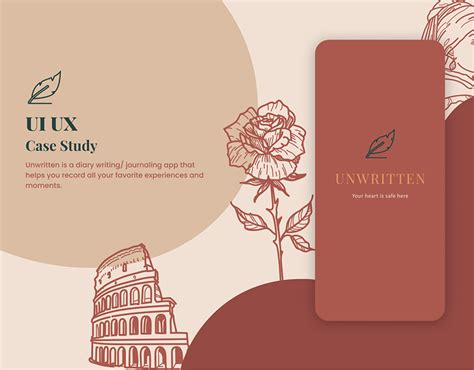 UI UX Case Study Unwritten Behance