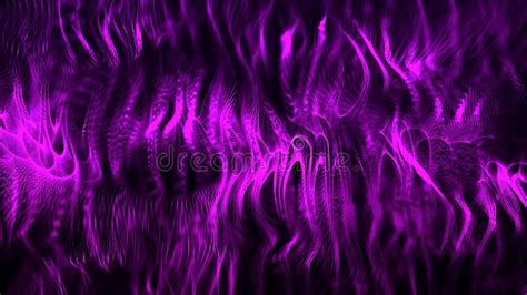 Abstract Digital Background Dynamic Wave Of Glowing Particles Data Flow Information Concept