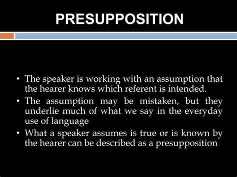 Intro To Linguistics 13 Pragmatics Ppt