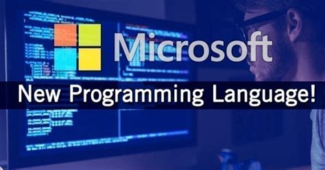 Microsoft Unveils New Programming Language