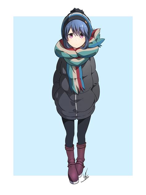 Shima Rin Yurucamp Drawn By Yas Yosiyasuyasu Danbooru