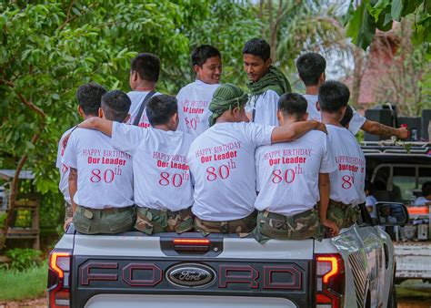 Myanmar မန္တလေးတိုင်း သပိတ်ကျင်းမြို့နယ်တွင် ဒေါ်အောင်ဆန်းစုကြည်၏ နှစ် ၈၀ ပြည့် မွေးနေ့ အထိမ