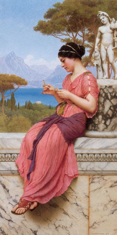 John William Godward English 1861 1922 The Love Tumbex