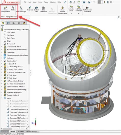 SOLIDWORKS 2019 Large Design Review Now Has Editing Capabilities