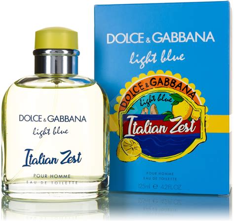 Dolce And Gabbana Light Blue Italian Zest Pour Homme Edt 125 Ml