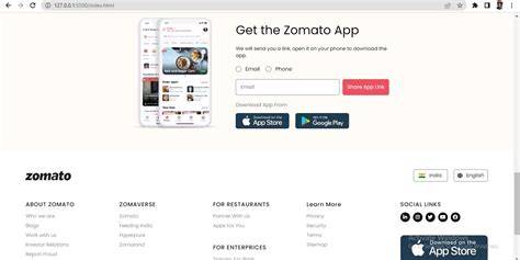 Github Mukesh786yadavzomatoclonepage