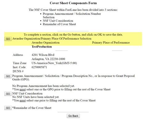 Nsf Grant Proposal