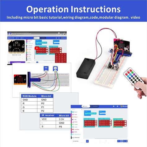 Osoyoo Starter Learning Kit For Bbc Microbit