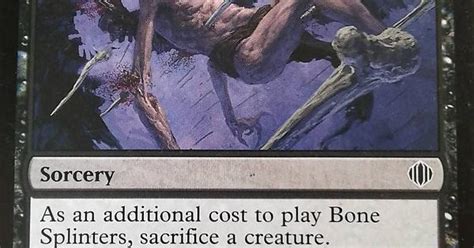 Card A Day 17 Bone Splinters Album On Imgur