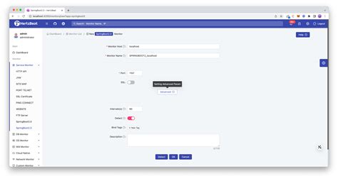 Monitoring Springboot2 Metrics With Hertzbeat