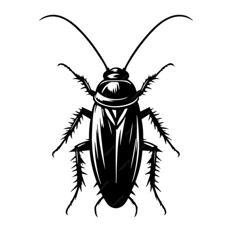 A Cockroach Vector Art Illustration Premium Ai Generated Vector