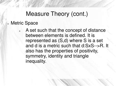PPT Foundations Of Modern Probability Theory PowerPoint Presentation ID