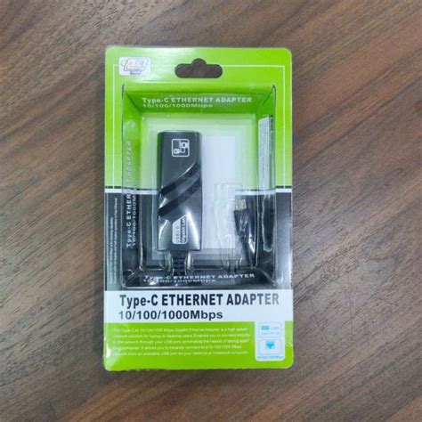 Promo Usb Type C To Lan Ethernet Adapter Gigabit 10 100 1000 Mbps Converter Multivariasi