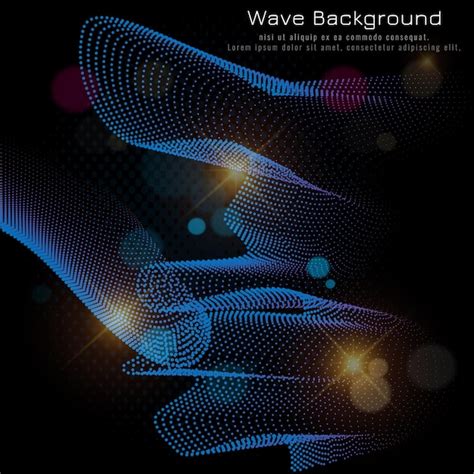 premium vector gradient abstract wireframe background