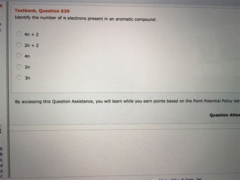 Solved Testbank Question 039 Identify The Number Of π