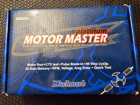 Muchmore Platinum Brushed Motor Master V R C Tech Forums