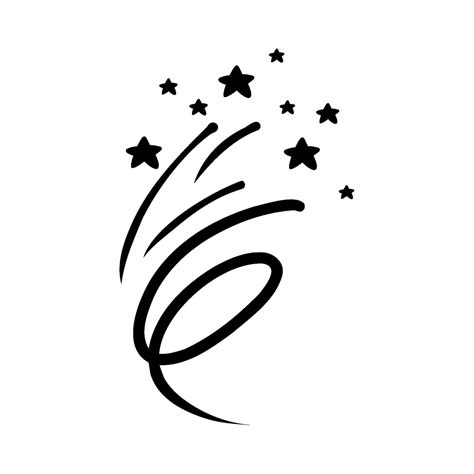 Minimal Firework Explosion Icon With Stars 67441964 Vector Art At Vecteezy