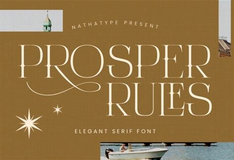 Prosper Rules Font
