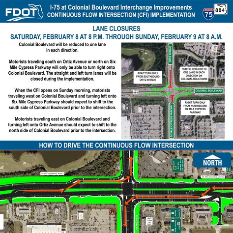 Fdot Southwest Florida Fdot Traffic Advisory Overnight Lane Closures