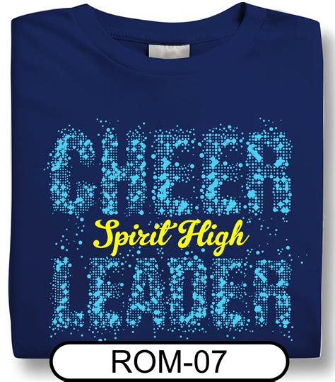 Design Custom Cheerleading T Shirts Online By Spiritwear Spirit Wear