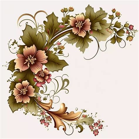 Free Flower Border Designs Clip Art Best Flower Site