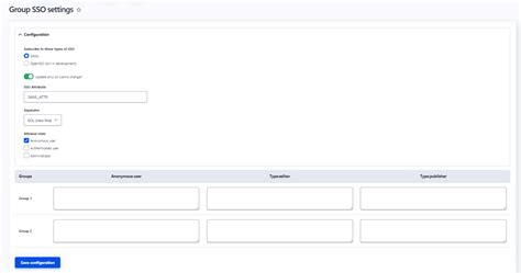 Group Sso Drupal Org