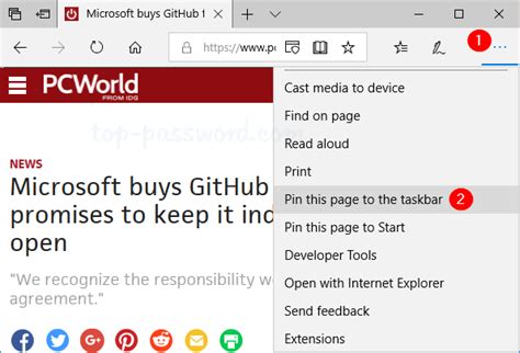 Pin Microsoft Edge To Taskbar Fozspace
