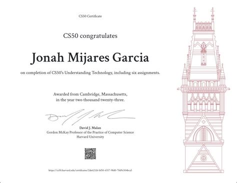 Jonah Garcia On Linkedin Cs50t Cs50 Harvard Computerscience