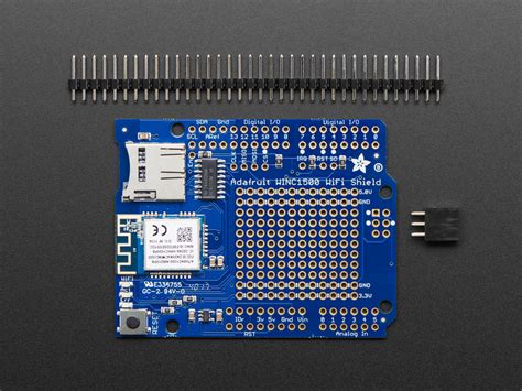 Adafruit Winc1500 Wifi Shield With Pcb Antenna — Robot Italy