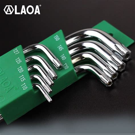 Laoa Cr V Hexagon Wrench Hex Allen Key With Middle Vicedeal