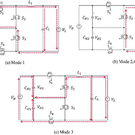 Typical Waveforms Of The Proposed Converter In Step Up Mode Download Scientific Diagram