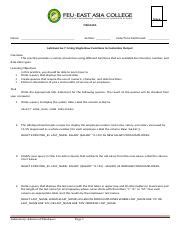 Lab7A Single Row Functions Docx Score ITED123A Name Section Date Time Performed Lab
