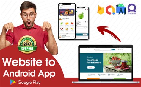 convert website to native android app with custom design by kibrea fiverr