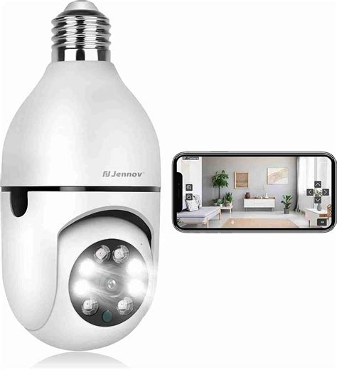 Jennov Light Bulb Security Camera Review Security Cameras