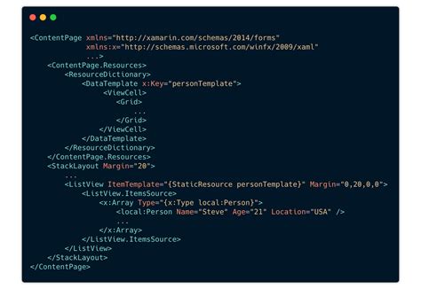 Xamarin Forms Data Templates Brad Germain
