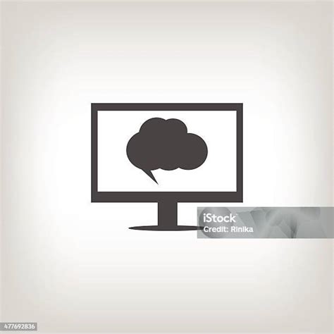 컴퓨터에서 말풍선을 0명에 대한 스톡 벡터 아트 및 기타 이미지 0명 2015년 대화 풍선 문자 기호 Istock