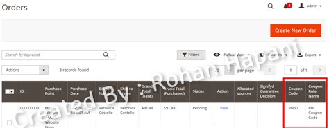 How To Add Custom Column To Order Grid In Magento 2 Rohan Hapani