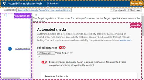 Web Tool Has Content Not Contained In A Landmark · Issue 3153