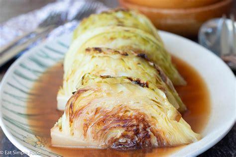 Tender Seared And Braised Cabbage Wedges Recipe And Video Eat Simple Food