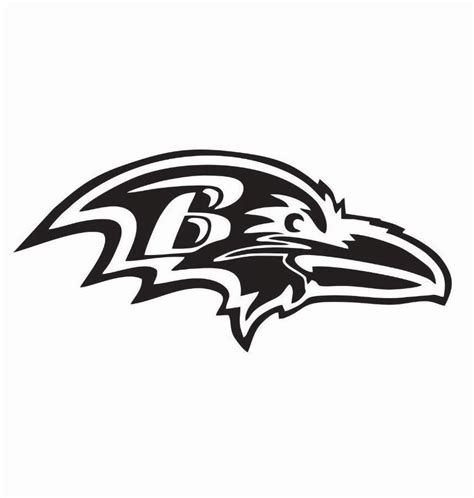 Baltimore Ravens Black And White