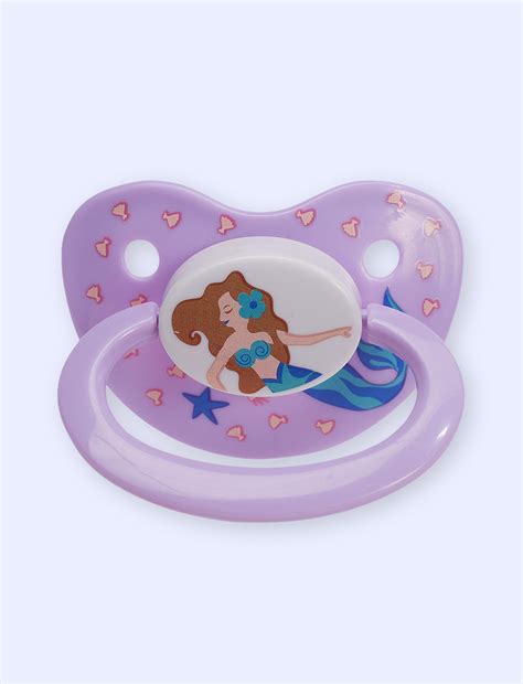 Box Of 2 Pacifiers Rearz Mermaid Pacifiers Diaper Minister