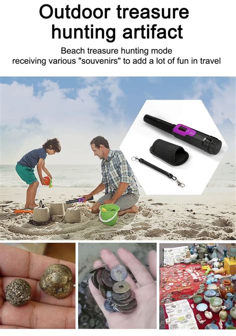 Newest Led Display Metal Detector Pinpointer Handheld Pin Pointer Ip68