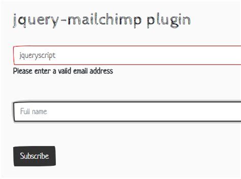 Cookie Enabled JQuery Subscribe Form Bar Plugin SubscribeBar Free