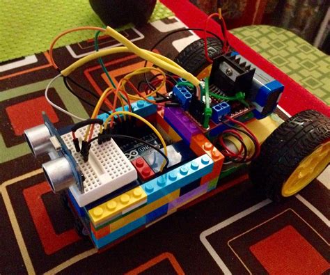 carro esquiva obstáculos arduino uno 6 steps instructables