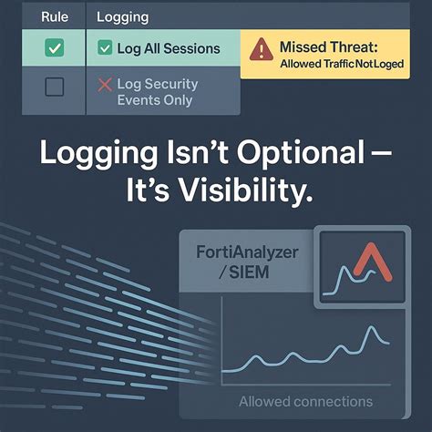 🛠️ Fortigate Tip Logging Isnt Just For Compliance — Its For Survival